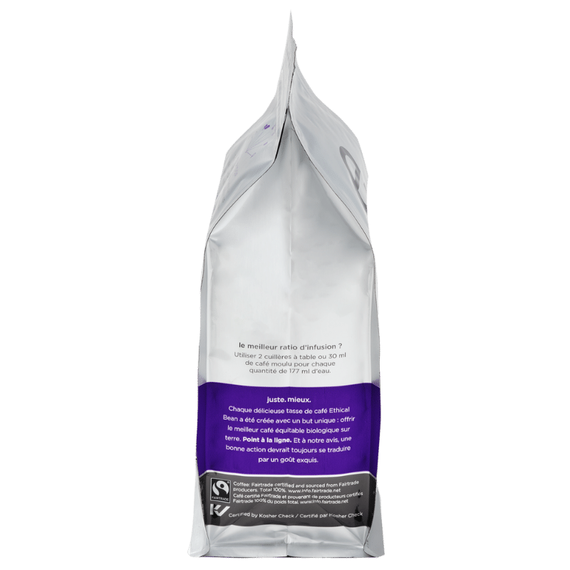 Lush - Medium Dark Roast Whole Bean Coffee - Ethical Bean Coffee Canada
