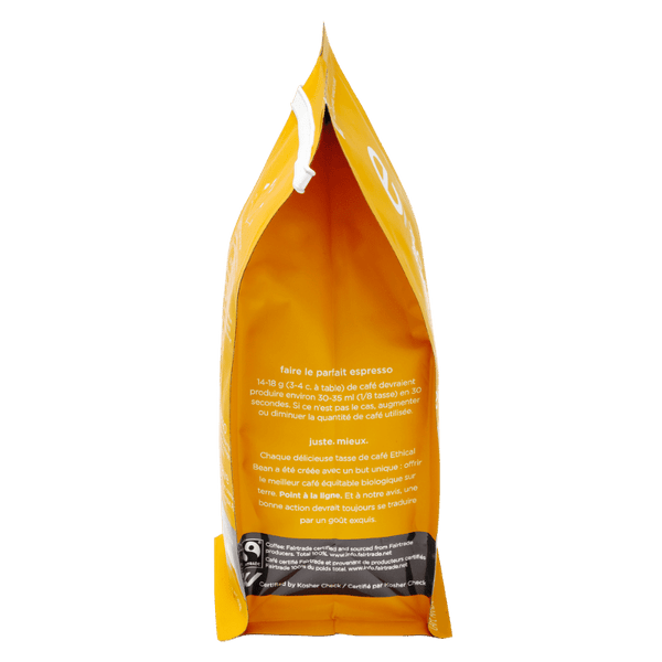 Sweet Espresso - Medium Dark Ground Coffee - Ethical Bean Coffee Canada
