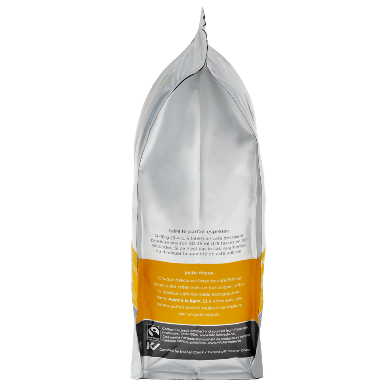 Sweet Espresso - Medium Dark Whole Bean Coffee - Ethical Bean Coffee Canada